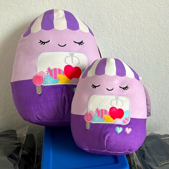 Squishmallows | Toys | Mincha The Purple Claw Machine Set 8 ...